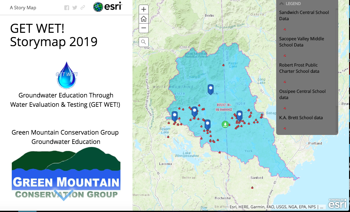 New Hampshire: GMCG COMPLETES 2019 INTERACTIVE MAP OF GET WET! DRINKING ...